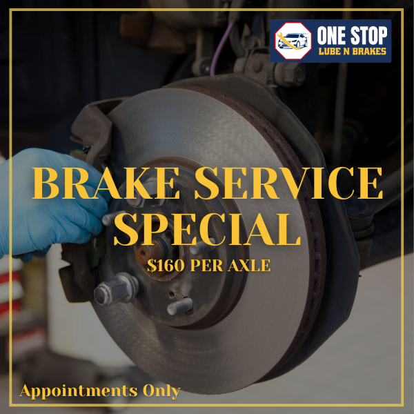 Specials - One Stop Lube